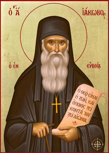 Saint Iakovos Tsalikis of Evia (Elder) – Athonite
