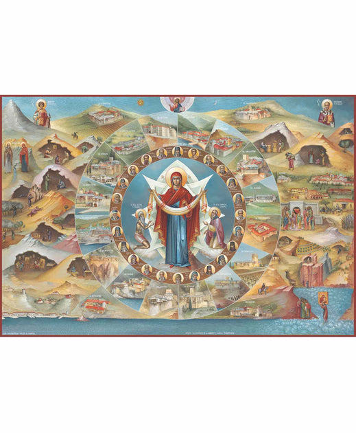 Colored Holy Icons – Tagged "Holy Icon" – Athonite