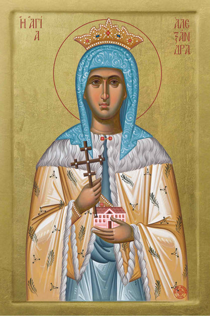 Orthodox Holy Icons - Saint Alexandra | Athonite