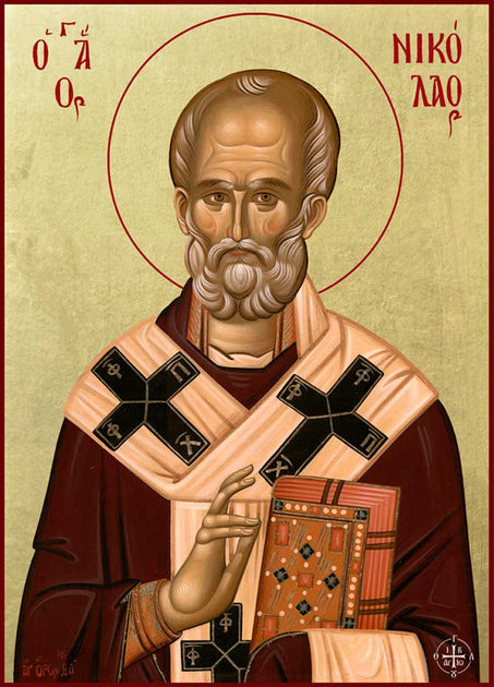 Orthodox Holy Icons - Saint Nicholas | Athonite